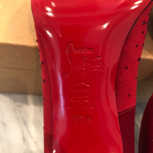Christian Louboutin | Shoes | Brand New Christian Louboutin Red Pointy ...